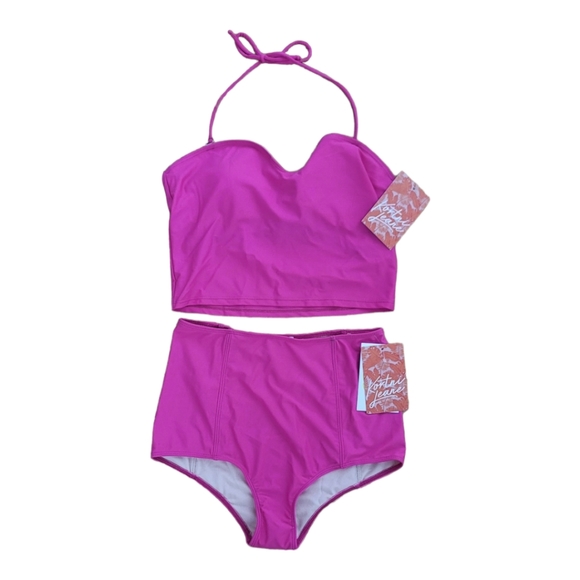 Kortni Jeane Swim Nwt 2 Piece Set Kortni Jeane Mix N Match Womens