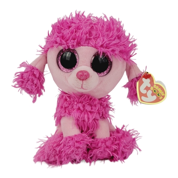 Ty Toys New 26 Ty Beanie Boos Patsy The Pink Poodle 6 Poshmark