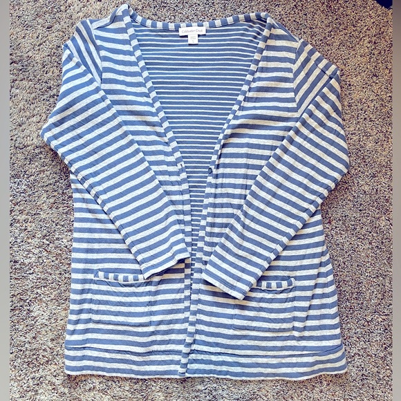 Coldwater Creek Sweaters Coldwater Creek Striped Cardigan Poshmark