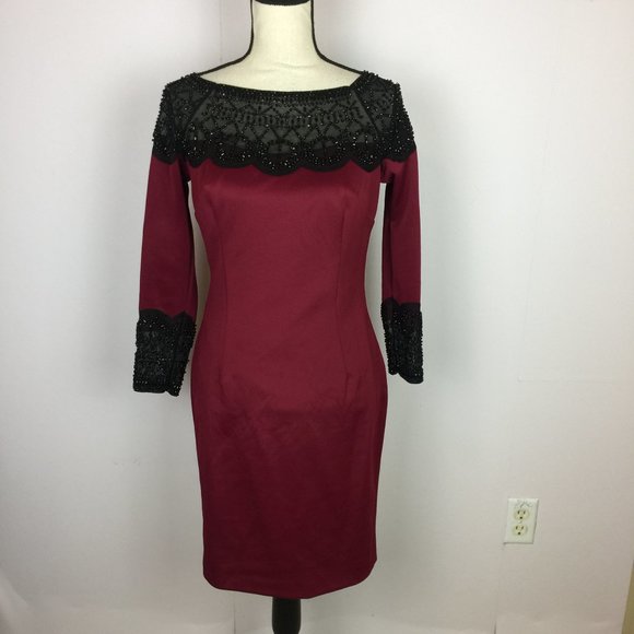 Alexia Admor Dresses New Alexia Admor Sheath Dress M Womans Red