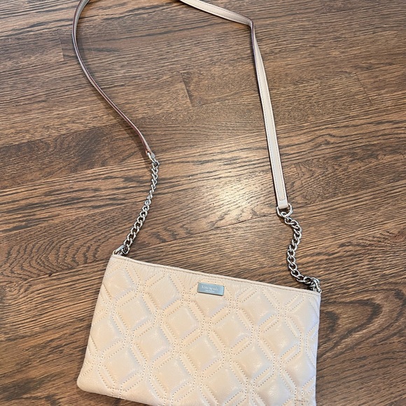 Kate Spade Bags Kate Spade Leather Crossbody Purse Tan Poshmark