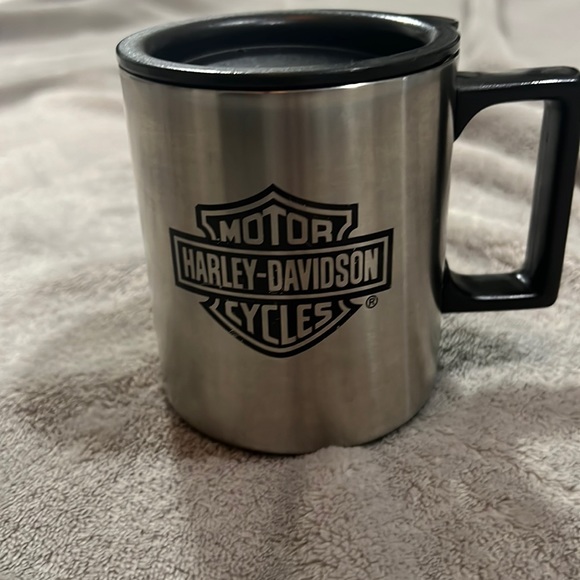 Harley Davidson Kitchen Vintage Stainless Steel Harley Davidson Mug