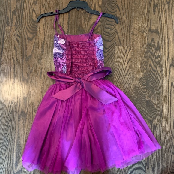 Stella Mlia Dresses Stella Mlia Purple Beaded Dress Poshmark