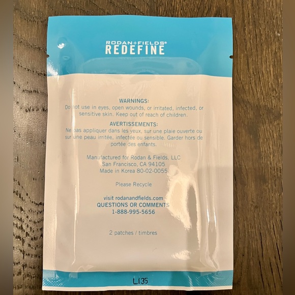 Rodan Fields Skincare Rodan And Fields Acute Care Wrinkle Patches