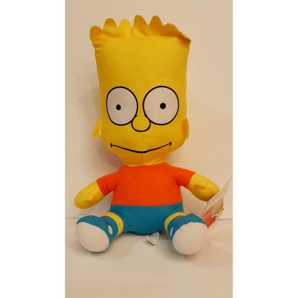 Toy Factory Toys The Simpsons Bart Simpson Plush Stuffed Toy Doll