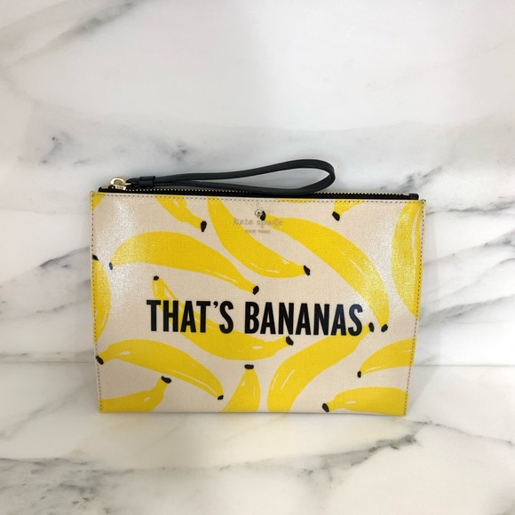 Kate Spade Bags Kate Spade Thats Bananas Clutch Poshmark