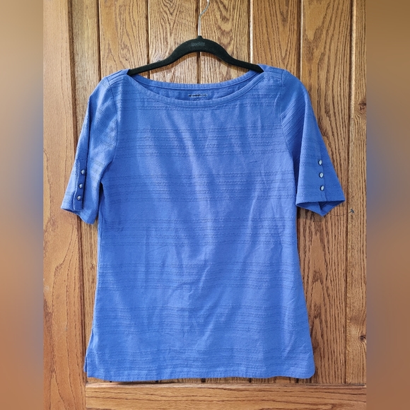 Talbots Tops Talbots Button Detailed Top Poshmark