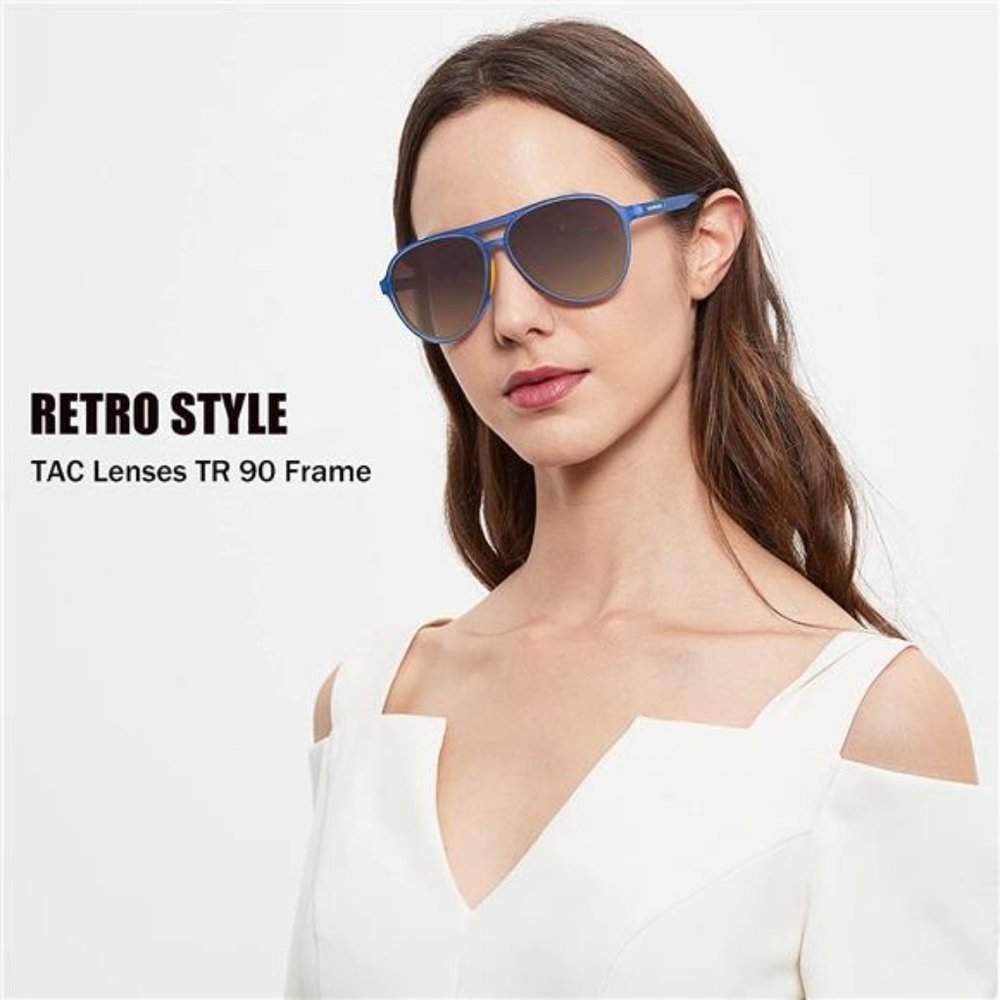 Lightweight Tac Polarized Tinted Classic Vintage Retr Gem