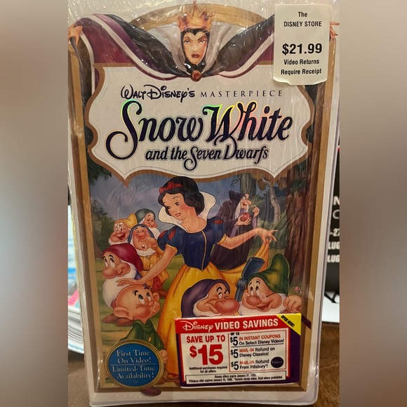 Media Walt Disney Masterpiece Snow White And The Seven Dwarfs 1994