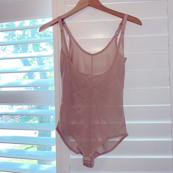 Nancy Ganz Intimates And Sleepwear Nancy Ganz Sheer Blush Pink Gem