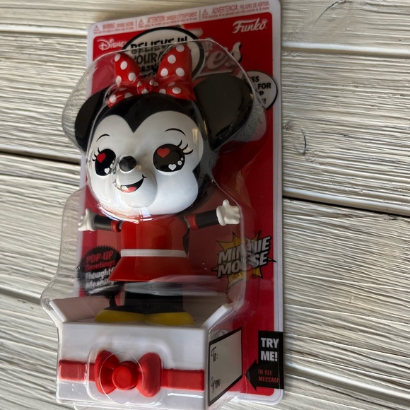 Funko Art Funko Popsies Disney Minnie Mouse Message Figurine Poshmark