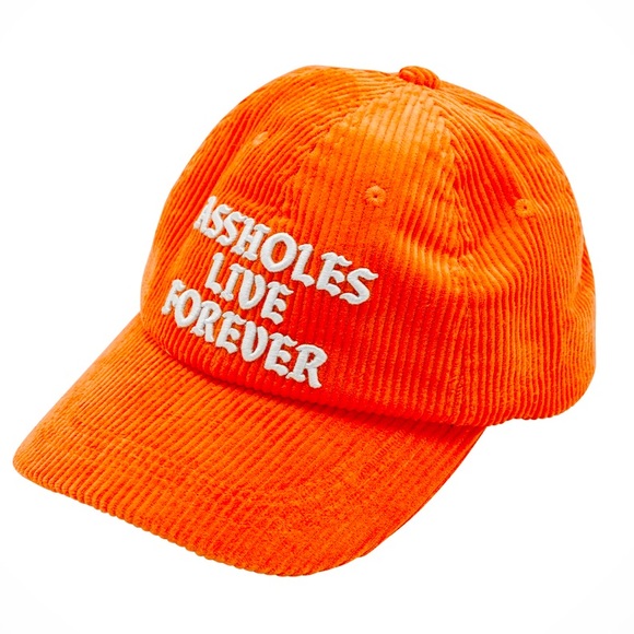 Linda Finegold Accessories New Assholes Live Forever Corduroy Hat