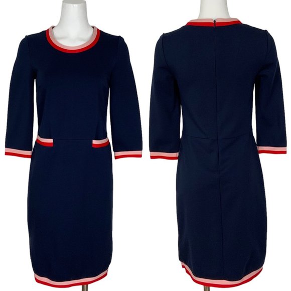 Boden Dresses Boden Boden Gloria Ponte Dress Us4l 4 Long Navy Blue