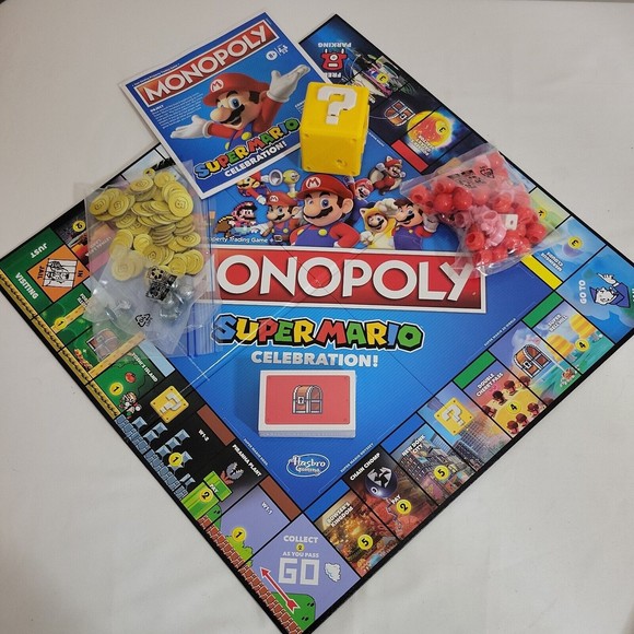 Hasbro Games Hasbro Monopoly Super Mario Celebration Edition Board