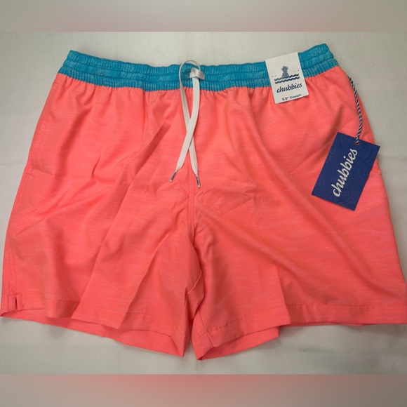 Chubbies Swim Chubbies The Pinking Ship 55 Classic Swim Trunk Extra