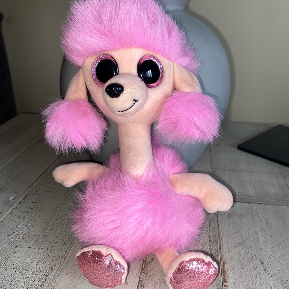 Ty Toys Ty Beanie Boo Camilla The Pink Poodle Plush 8 Poshmark