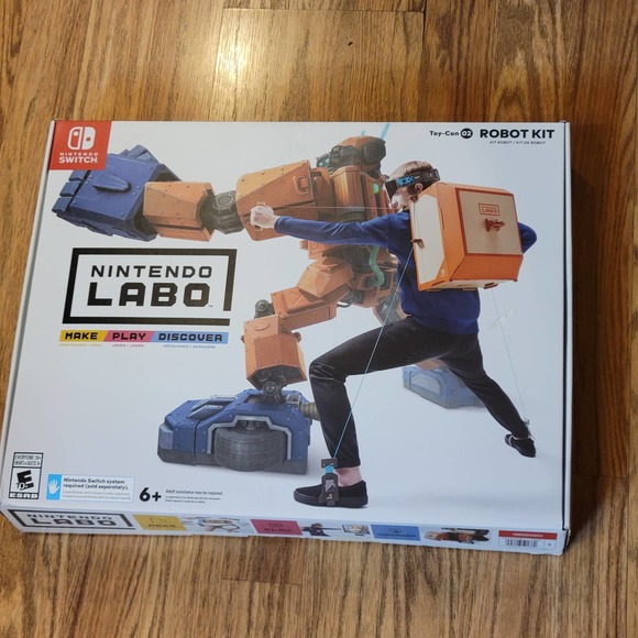 Nintendo Toys Nintendo Labo Toycon 2 Robot Kit Hacradfva For