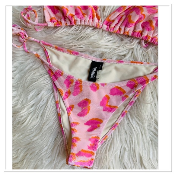 Triangl Swimwear Swim Triangl Vinca Pearl Velvet String Bikini