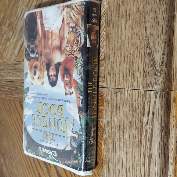 Disney Media Disneys Rudyard Kiplings The Jungle Book Vhs Poshmark