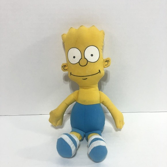 Toys Vintage 199 Dan Dee The Simpsons Bart Simpson Collectible Rag