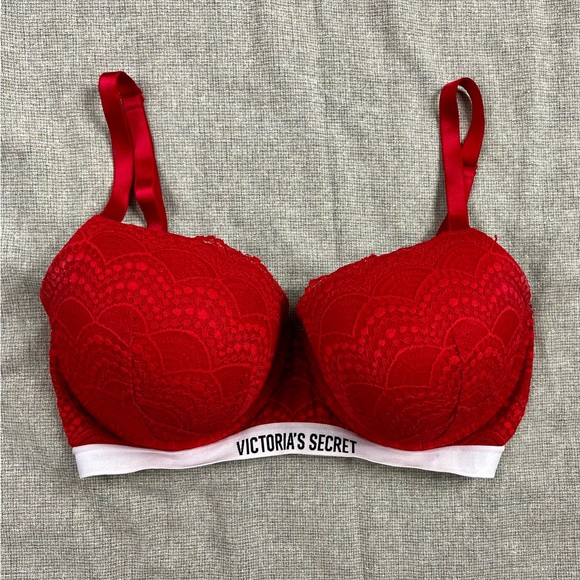 Victorias Secret Intimates And Sleepwear Victorias Secret Red Lace