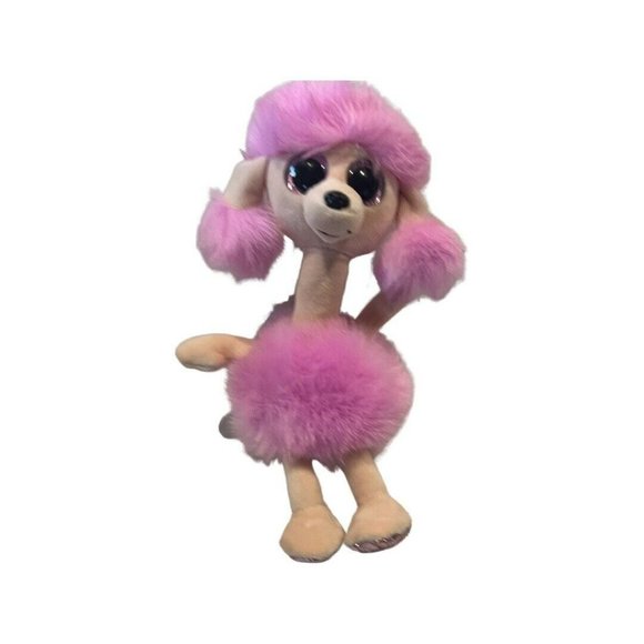 Ty Toys Ty Beanie Boos Camilla Pink Poodle Dog Plush 8 Inch Stuffed