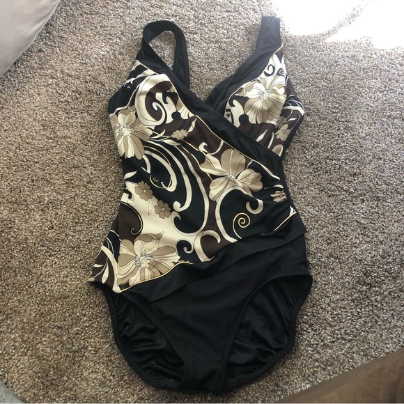 Longitude Swim Longitude Floral One Piece Swimsuit 2 Poshmark