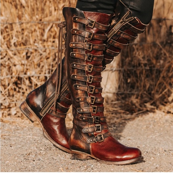 Freebird By Steven Shoes Nib 395 Freebird Rylan Boots In Cognac