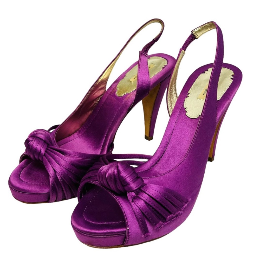 Max Studio Purple Sandals Gem