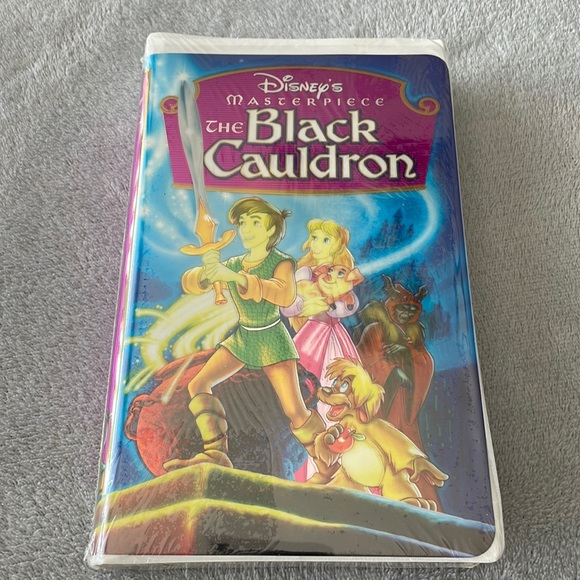 Disney Media Walt Disneys The Black Cauldron Vhs Masterpiece