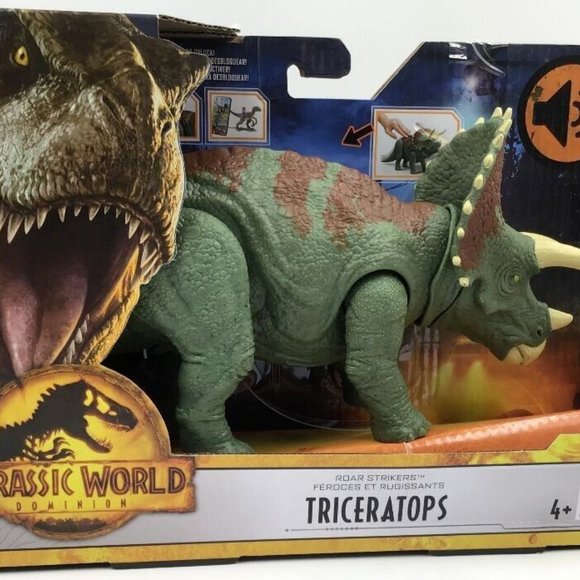 Mattel Toys Jurassic World Dominion Triceratops Collector Action