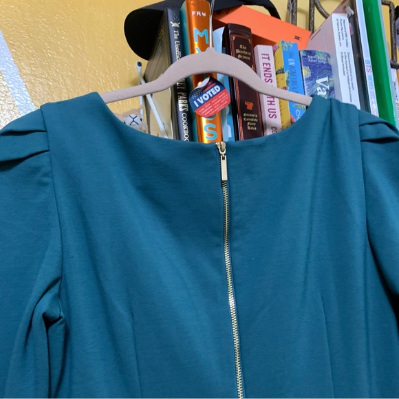 Rachel Parcell Dresses Nwt Rachel Parcell Teal Square Neck Long