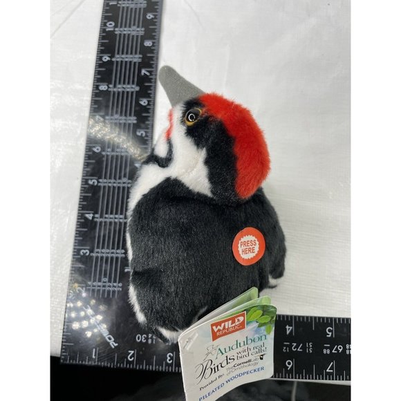 Wild Republic Toys Wild Republic Plush Audubon Pileated Woodpecker