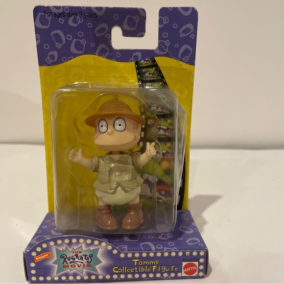Nickelodeon Toys Vintage 998 The Rugrats Movie Tommy Collectible