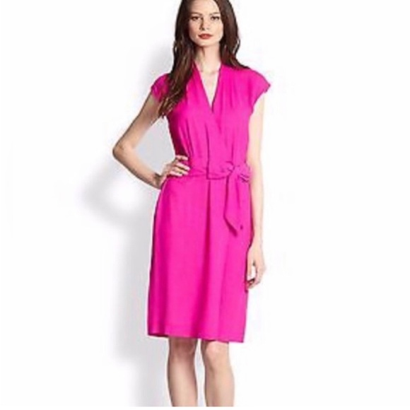 Kate Spade Dresses Kate Spade Hot Pink Midi Dress Poshmark