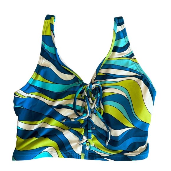 Michael Kors Swim New Michael Michael Kors Womens Size Xs Cyan Blue