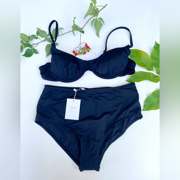 Andie Swim Swim Nwt Andie Swim Mindy Kaling Bikini Set Poshmark