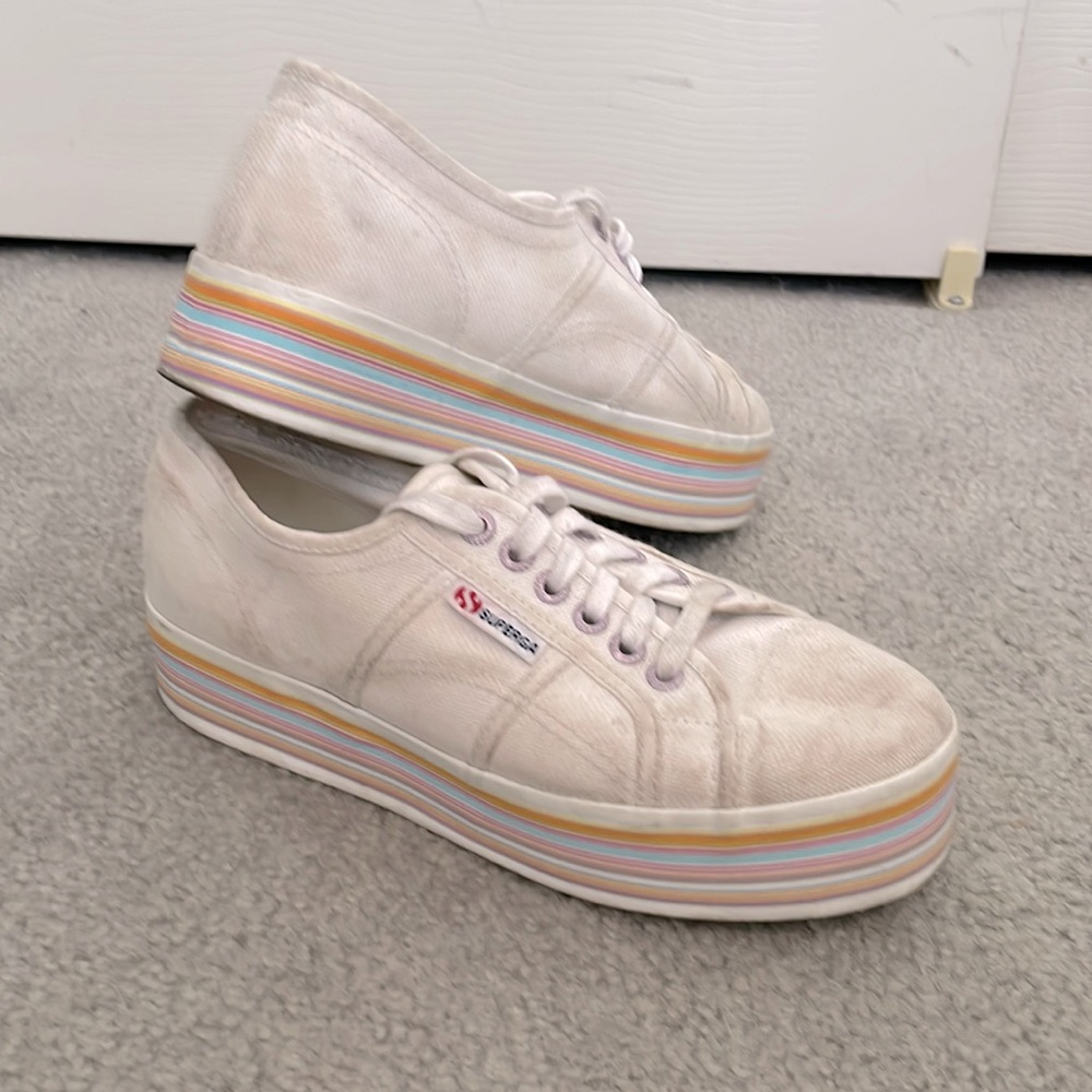 Platform Rainbow Superga Sneakers Gem