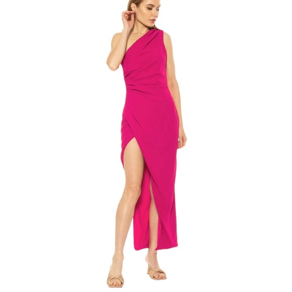 Alexia Admor Dresses Alexia Admor Hot Pink Alessi Gown Nwt Poshmark