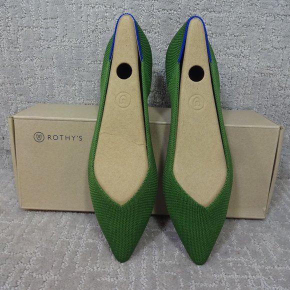 Rothys Shoes Rothys The Point Womens Size 9 Us Willow Green