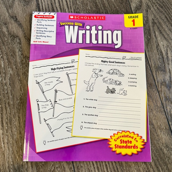 Scholastic Toys New Scholastic Success With Writing Grade Workbook