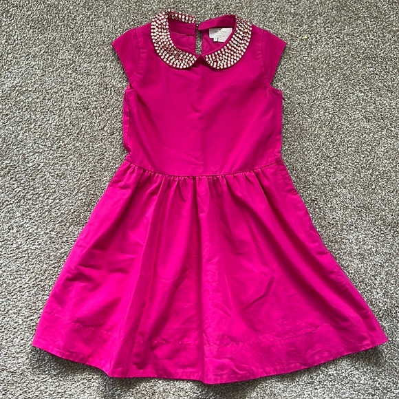 Kate Spade Dresses Kate Spade Ny Pink Dress Wdetachable Jeweled