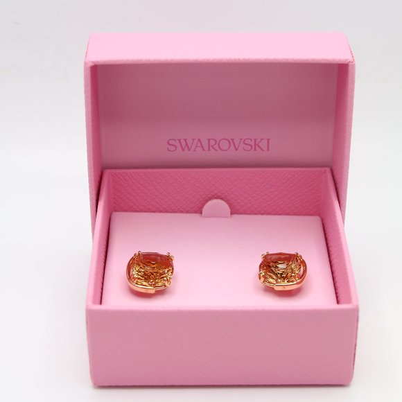 Swarovski Jewelry Swarovski Harmonia Stud Earrings Gold Tone New