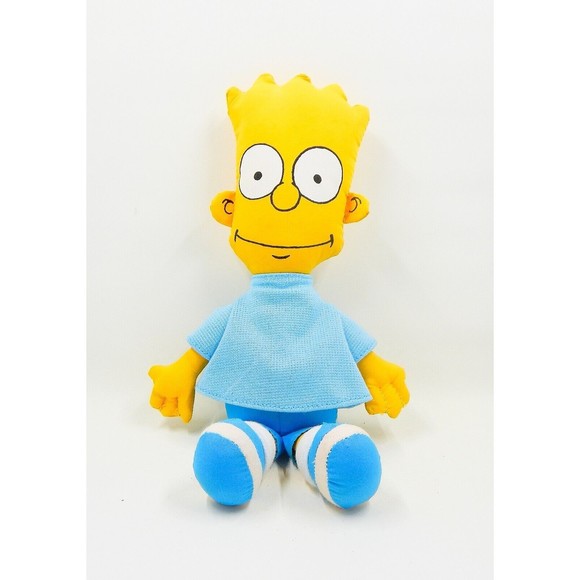 Dan Dee Toys The Simpsons Bart Simpson Collectible Dandee Plush