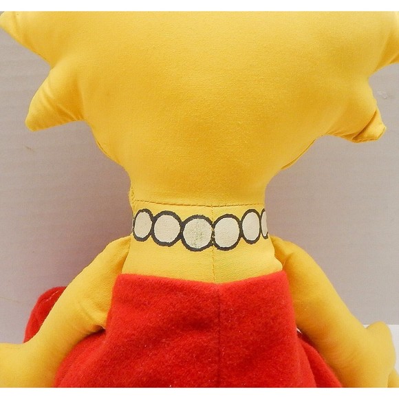 Dan Dee Toys The Simpsons Lisa Simpson Collectible Dandee Plush