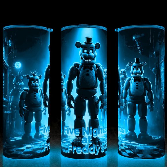 Dining Glow In The Dark Fnaf Five Nights At Freddys Horror Gaming Cup