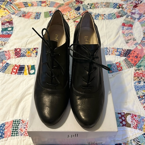 J Jill Shoes J Jill 3 Inch Heel Lace Up Shoe Bootie Poshmark