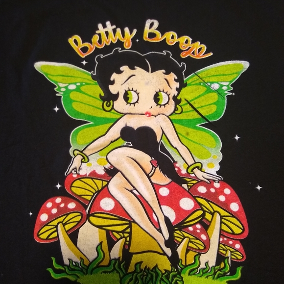 Brasco Studios Tops Betty Boop Butterfly Xl Tank Top Nwt Poshmark