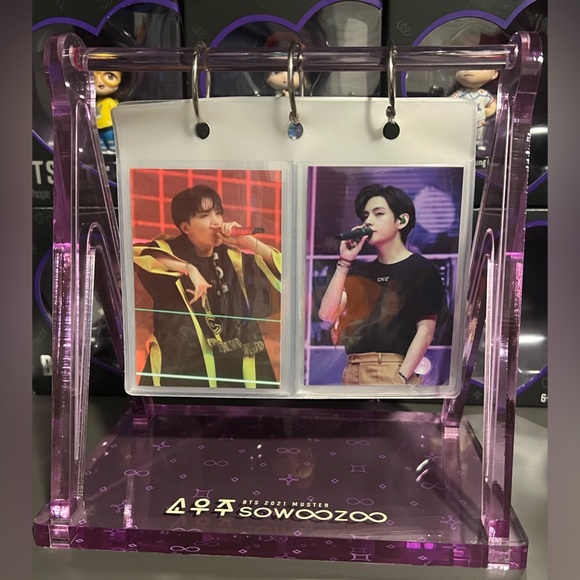 Other Bts Sowoozoo Stand Photo Card Binder Poshmark