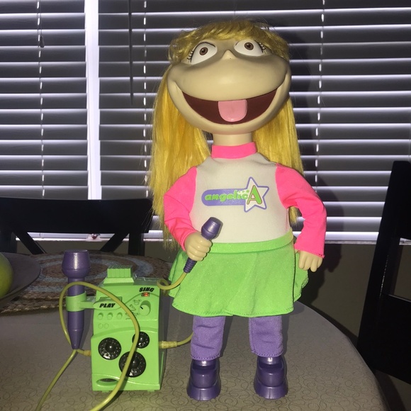 Toys 200 Karaoke Angelica From Rugrats Poshmark